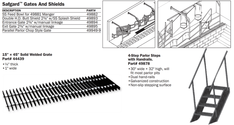 Milking Parlors, Stalls, Cow Mats, Fans & Calf Feeders | Schlueter ...